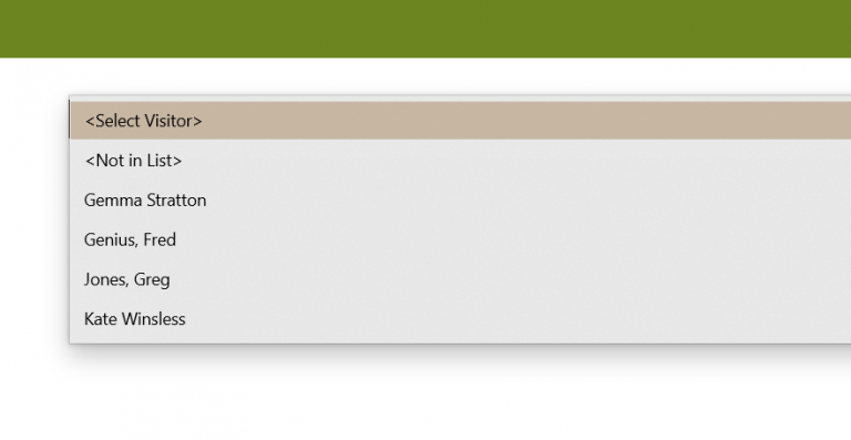 Visitor and roll call staff attendance management software – easyLog ...