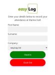 smartphone and tablet staff attendance apps – easyLog Ltd clocking options